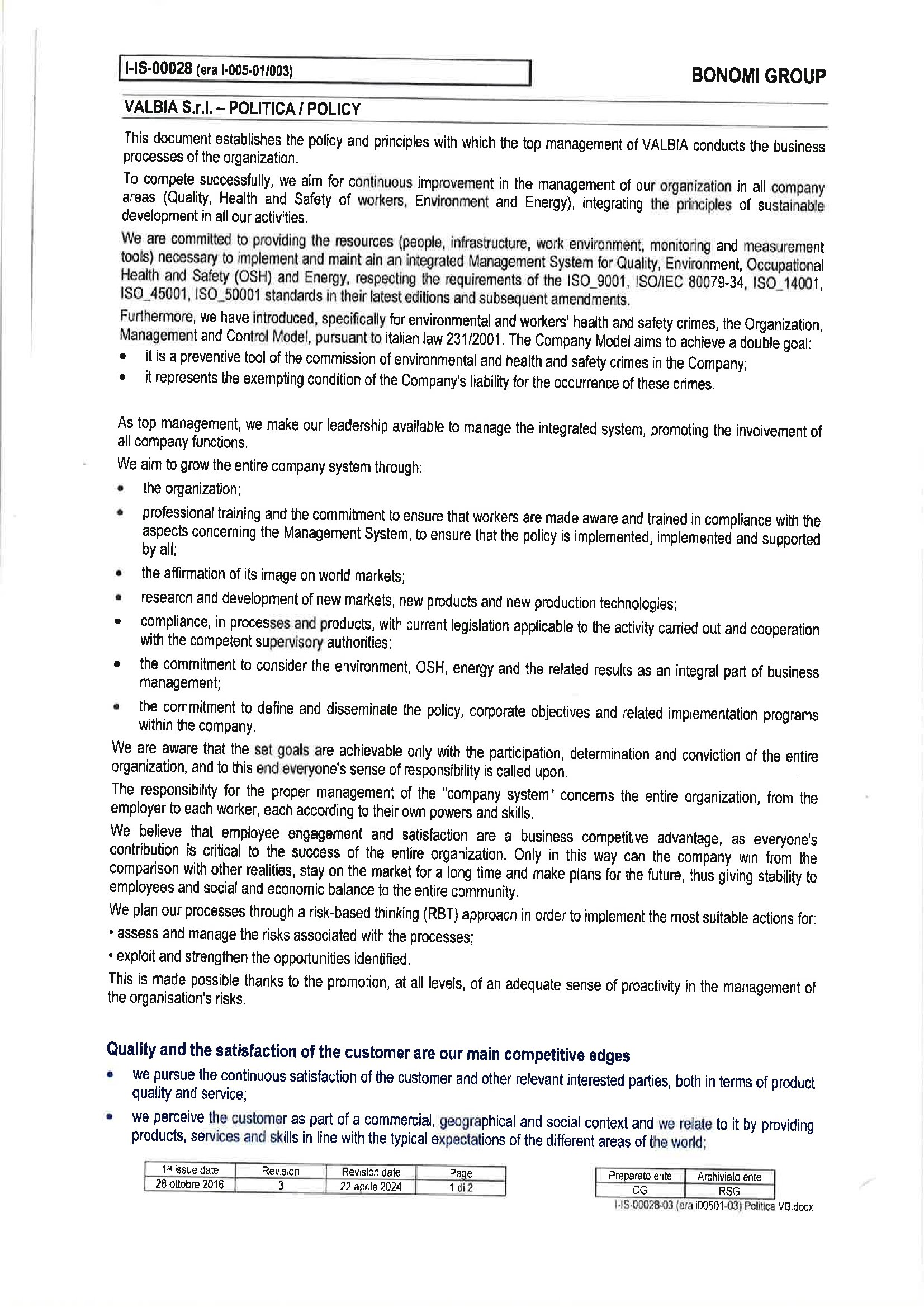 Valbia S.r.l. - Download